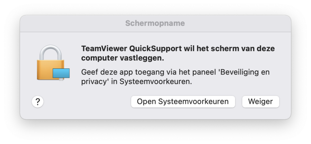 Hoe TeamViewer QuickSupport voor MacOS installeren | Analyst ICT